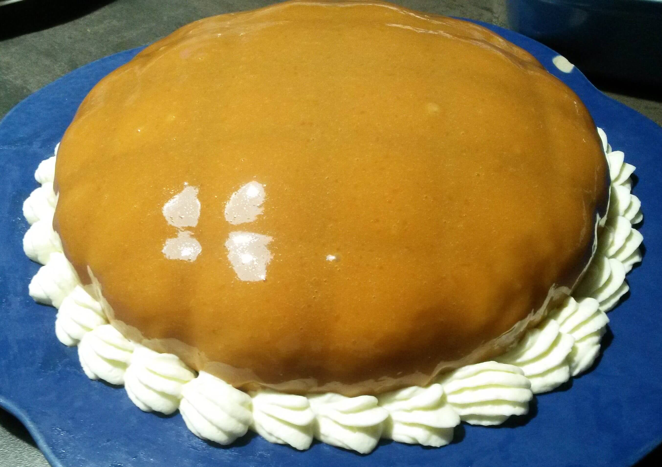 Entremets caramel - Qui léchera la cuillère